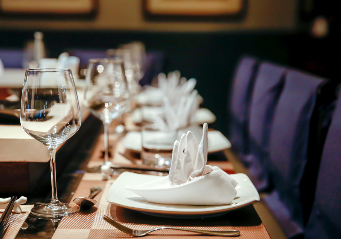Assurance entreprise restaurants avec permis d'alcool, salle de banquet